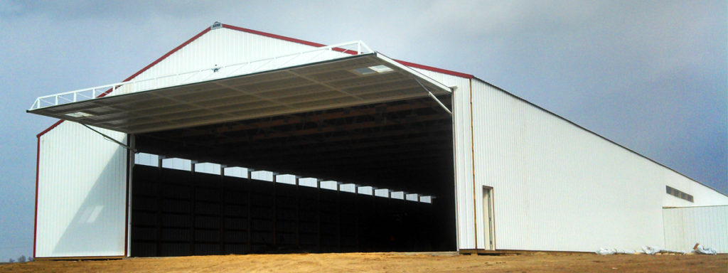 Commercial Hydraulic Doors at PowerLift Doors of Texas